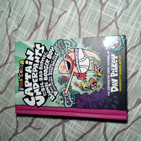 Other | Full Color Captain Underpants Book By Dav Pilkey Good Cdc ...